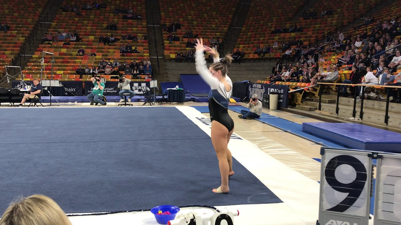Autumn DeHarde - Floor vs SUU - 3/8/19 - YouTube