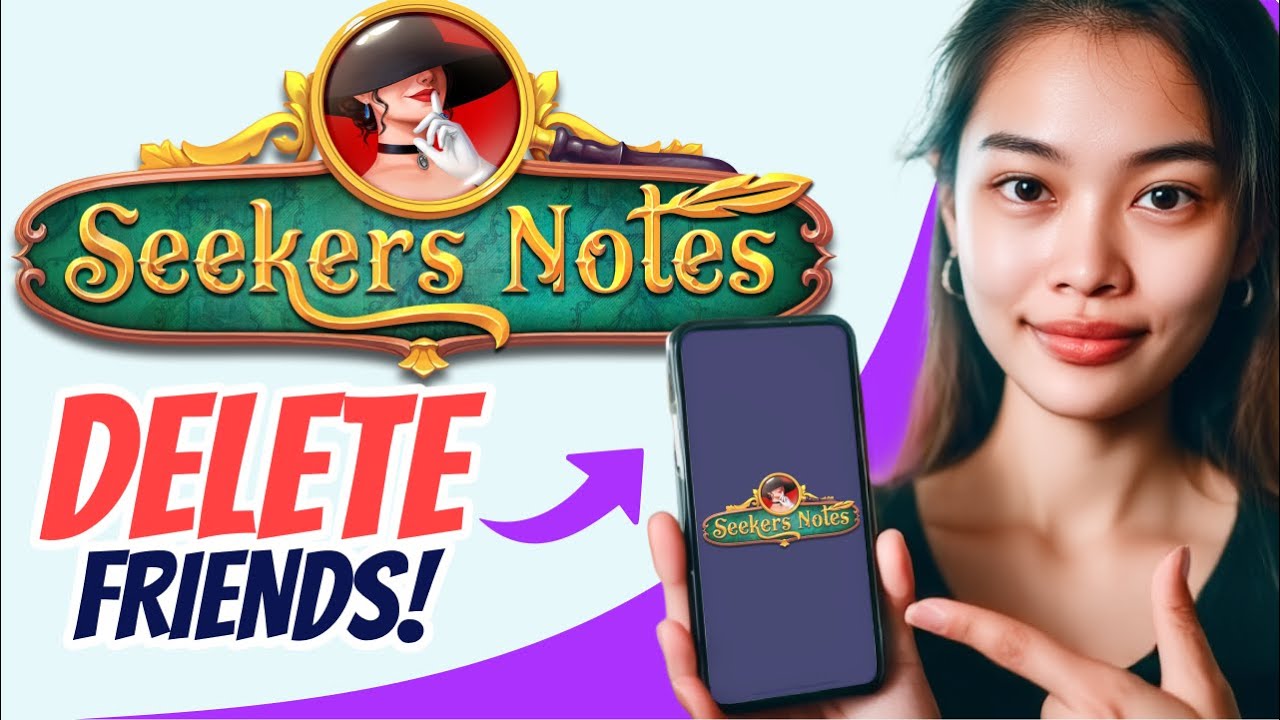 How to DELETE FRIENDS on Seekers Notes (Step by Step) - YouTube