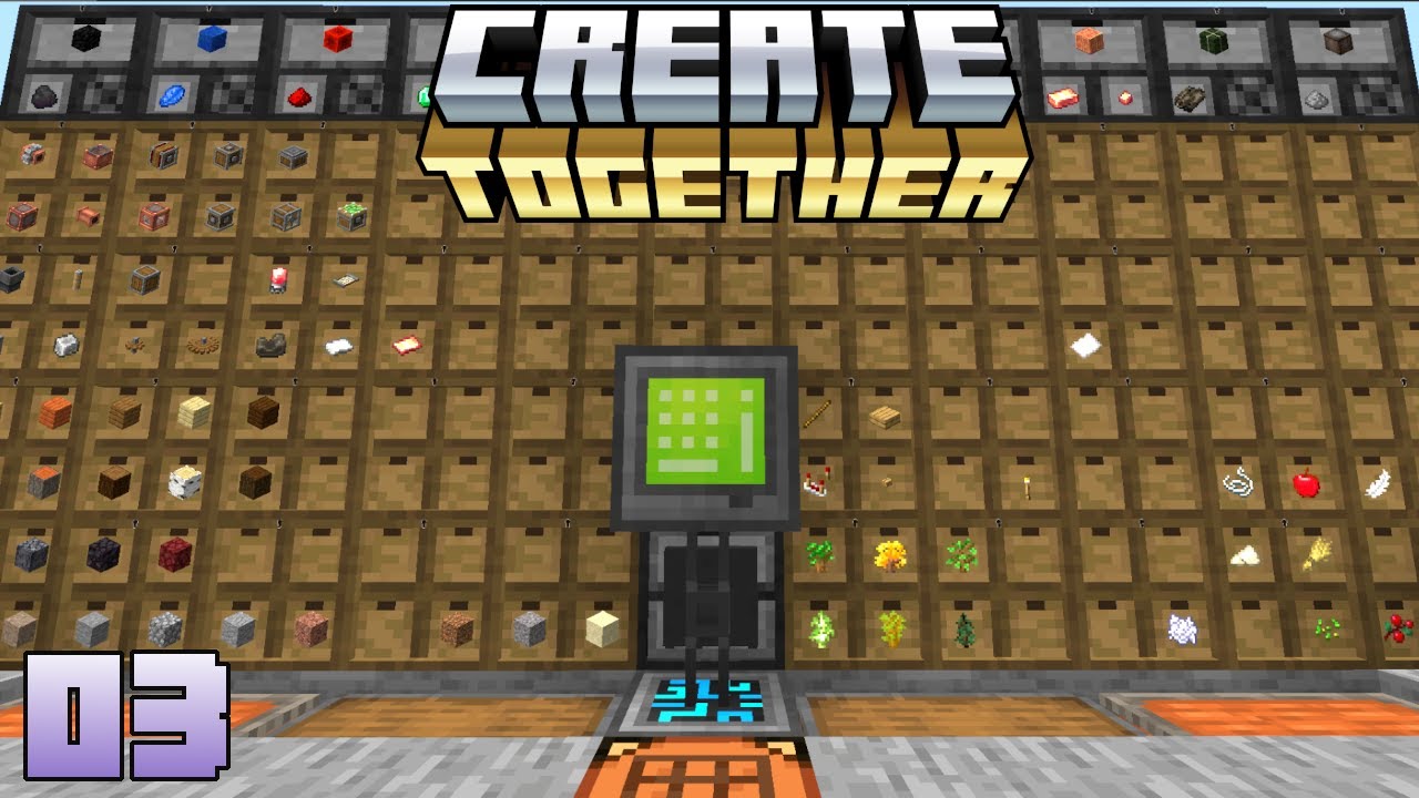 Create Together Modpack Livestream Series (3) 09/05/21 - YouTube