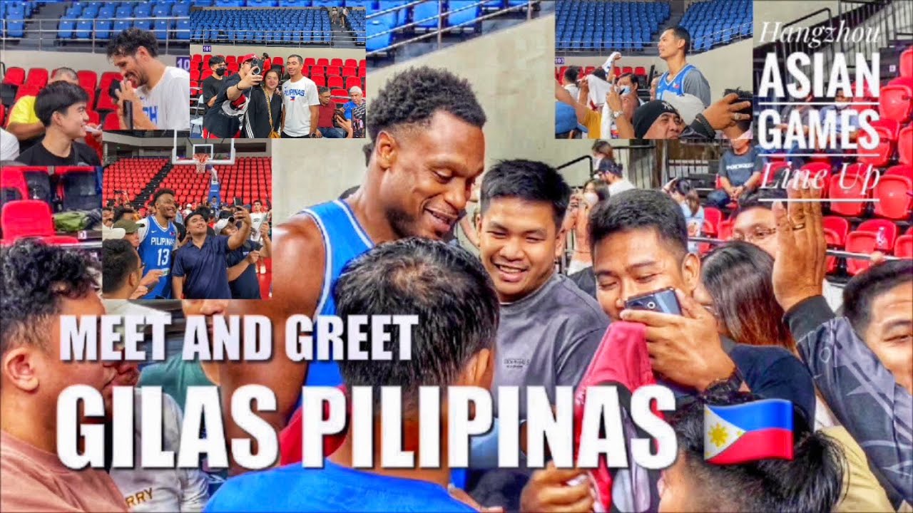Gilas Pilipinas Meet And Greet At PhilSports Arena | Hangzhou Asian ...