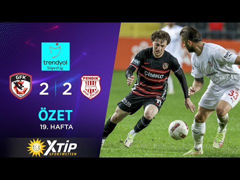MERKUR BETS | Gaziantep FK (2-2) SY Pendikspor - Highlights/Özet | Trendyol Süper Lig - 2023/24