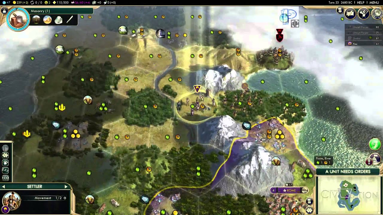 Civ 5: Glory to Rome! - YouTube