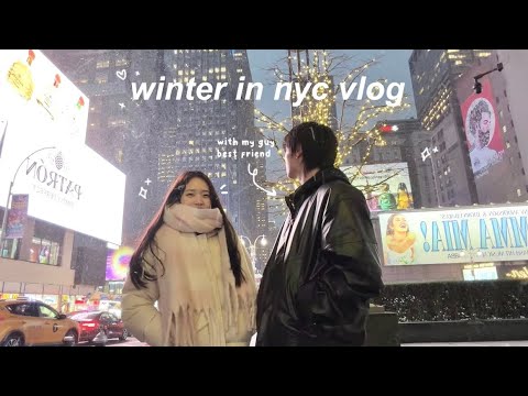 a week in my life in NYC vlog⛄️