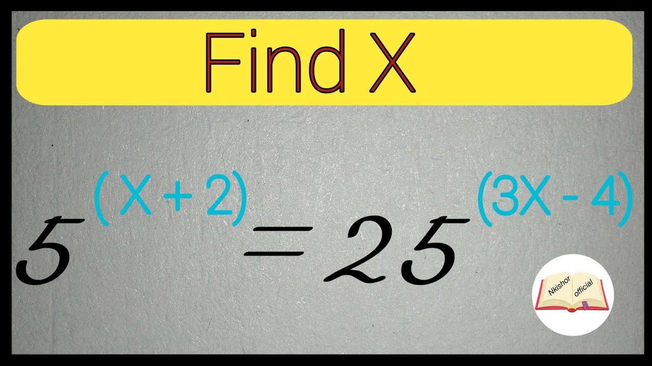 Nice Exponential problem. /Olympiad maths - YouTube
