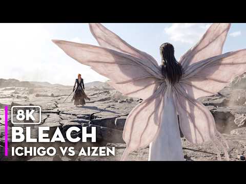 BLEACH: Dangai Ichigo vs Butterfly Aizen | Cinematic Battle (Part 1) #ai