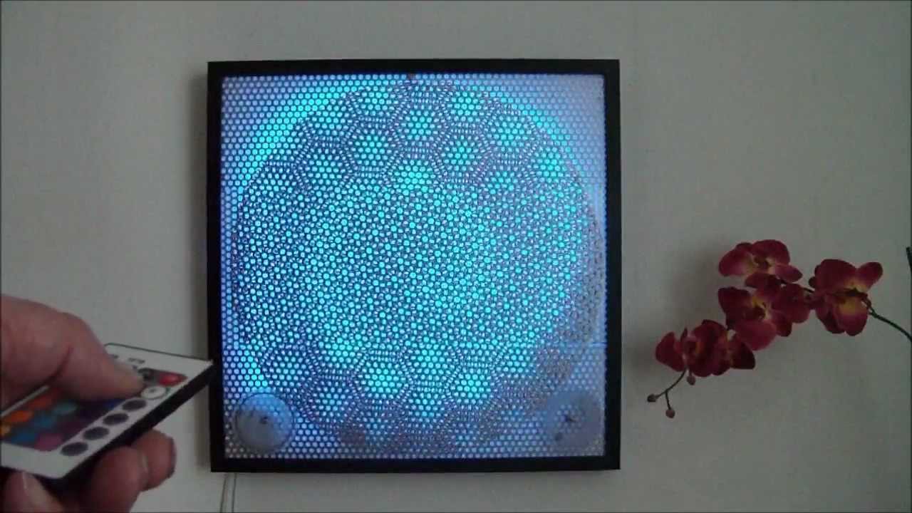 LED for art: Perforated Sun - YouTube