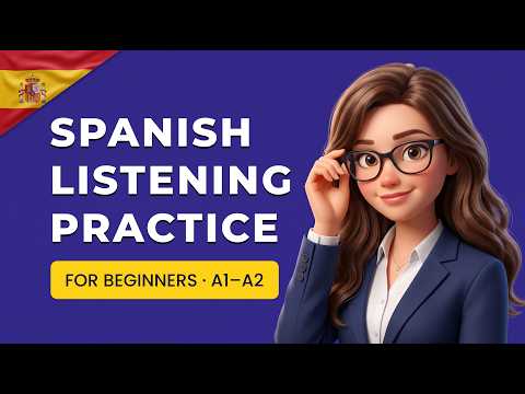 SPANISH LISTENING PRACTICE: 150 Calm Spanish Phrases for Beginners (A1-A2)
