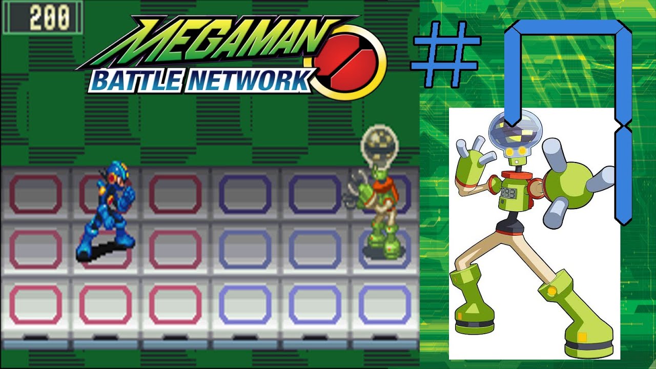 Megaman Battle Network - Walkthrough Part 7- Vs Number Man and Gutman ...