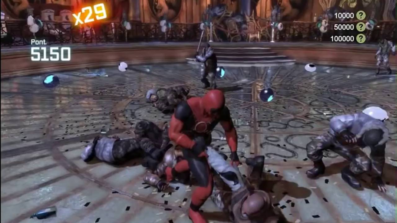 Batman Arkham City Mods Deadpool Combat I - YouTube