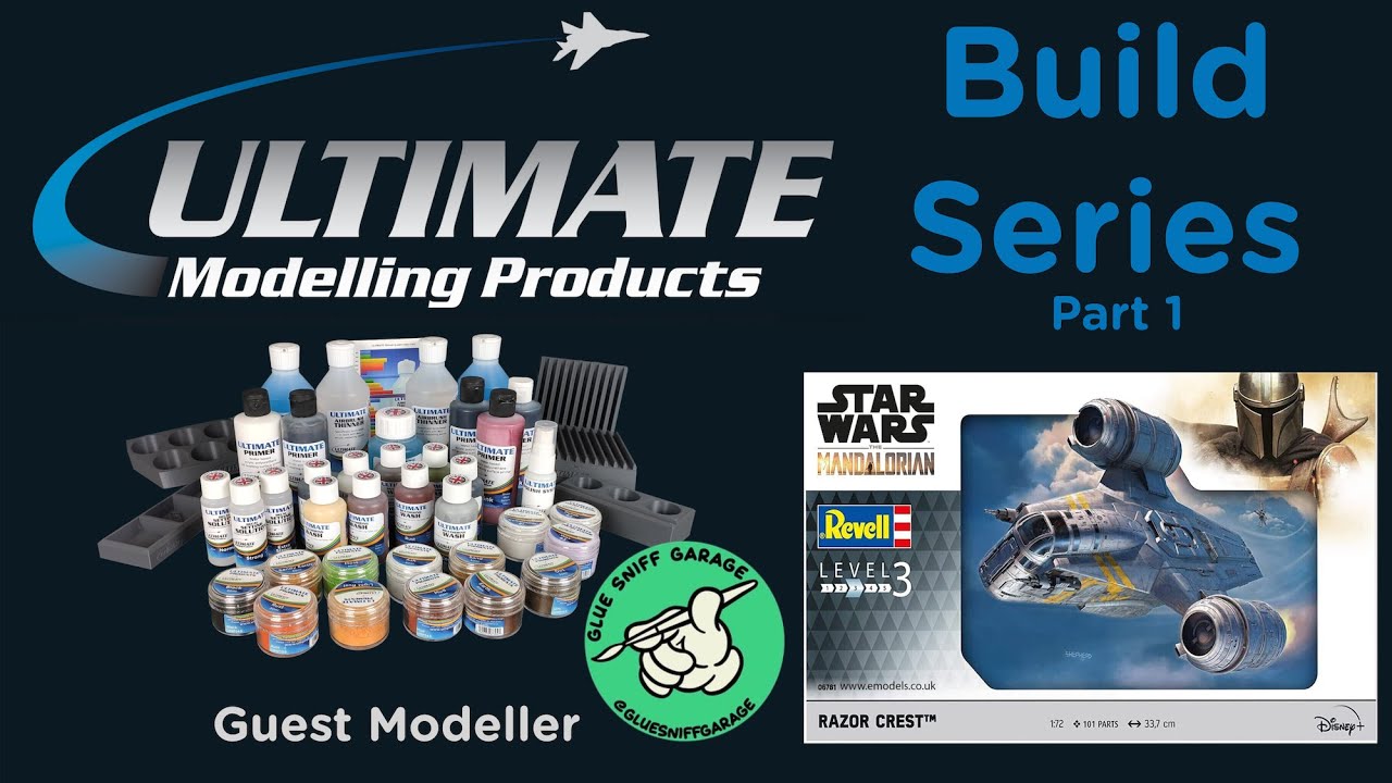 Ultimate Modelling Products Revell Razor Crest Build Series - Pt 1 ...