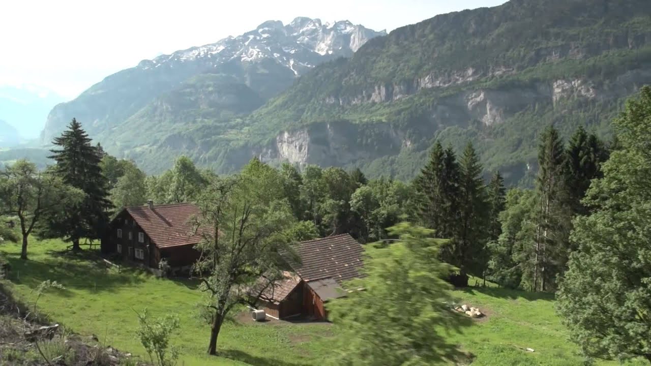 Lucerne to Interlaken Swizerland by train through the Brunig Pass - YouTube