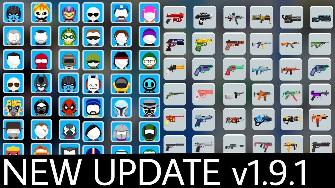 Johnny Trigger All 66 Guns and 53 Outfits Unlocked v1.9.1 - YouTube