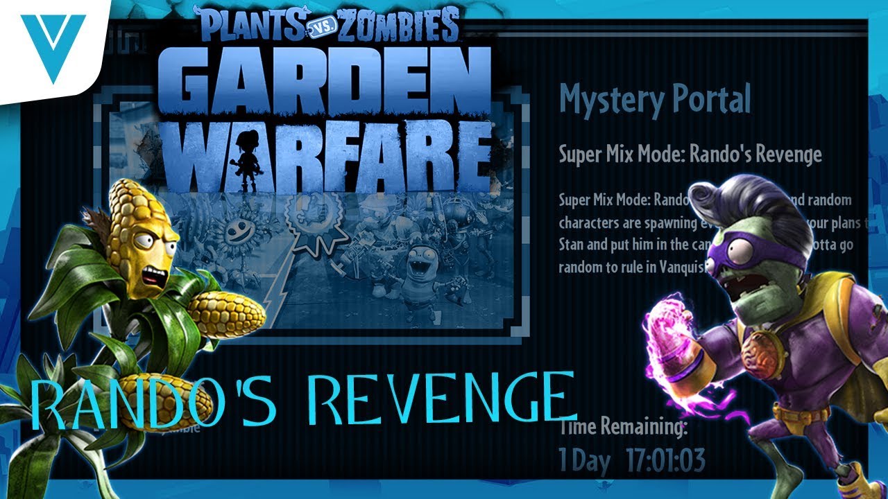 Plants Vs Zombies Garden Warfare 2 Super Mix Mode - Rando's Revenge ...