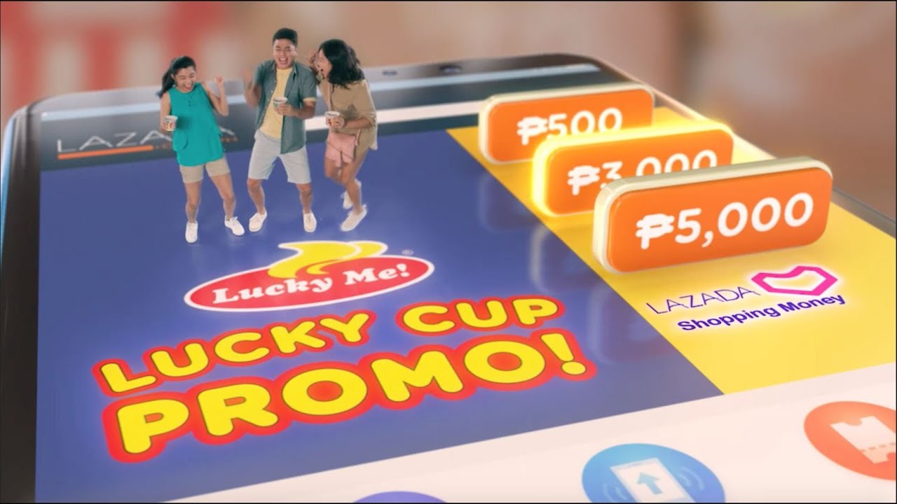 Lucky Me! Lucky Cup Promo! - YouTube