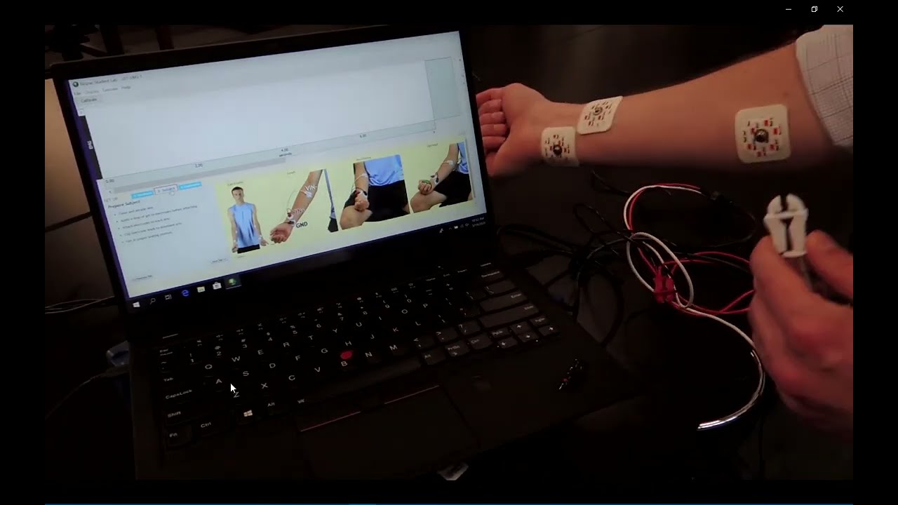 EMG Background and BioPac Tutorial - YouTube