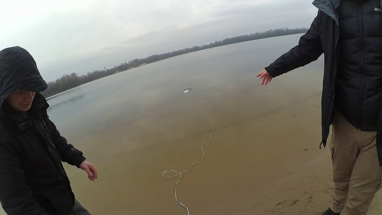UnderwaterDrone. Open water test. Part 1 - YouTube