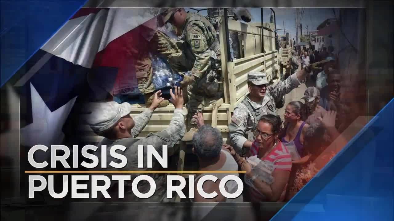 Trucking company lends helping hand to Puerto Rico - YouTube