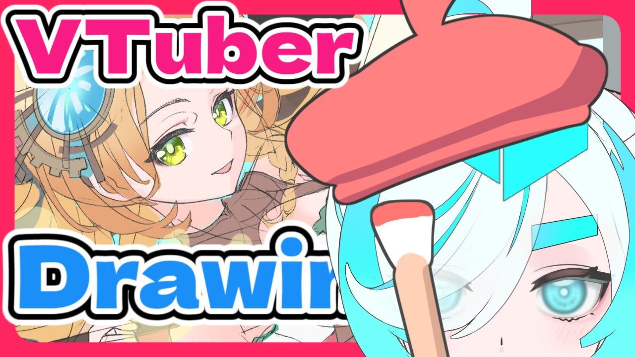 (EN/JP) New super drawing VTuber art and guide 625 - YouTube