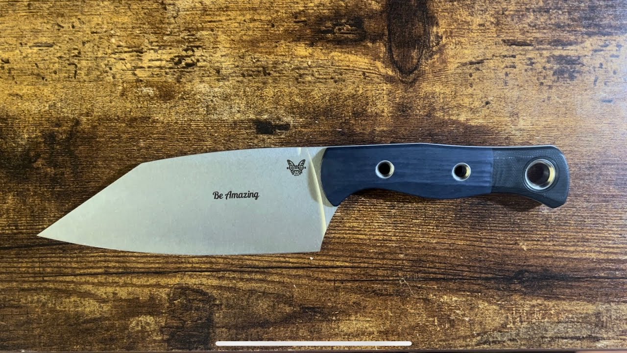 The Benchmade Station Knife. Fixed-blade Friday and I’m infatuated ...
