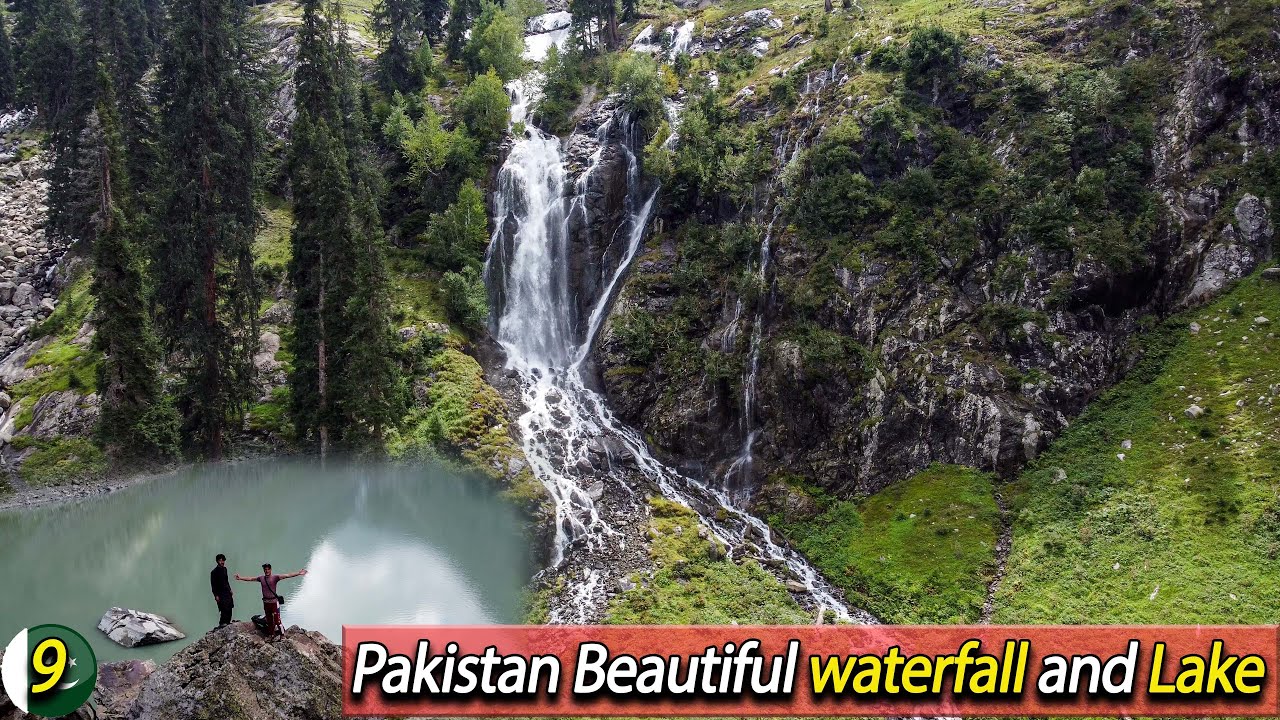 Pakistan Beautiful Waterfall and Lake | Utrar Valley | Gabral Valley ...
