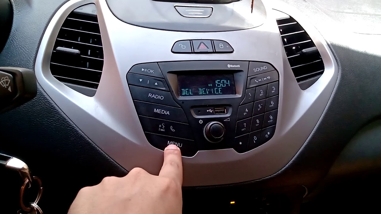 Como apagar lista de bluetooth Ford Ka - YouTube