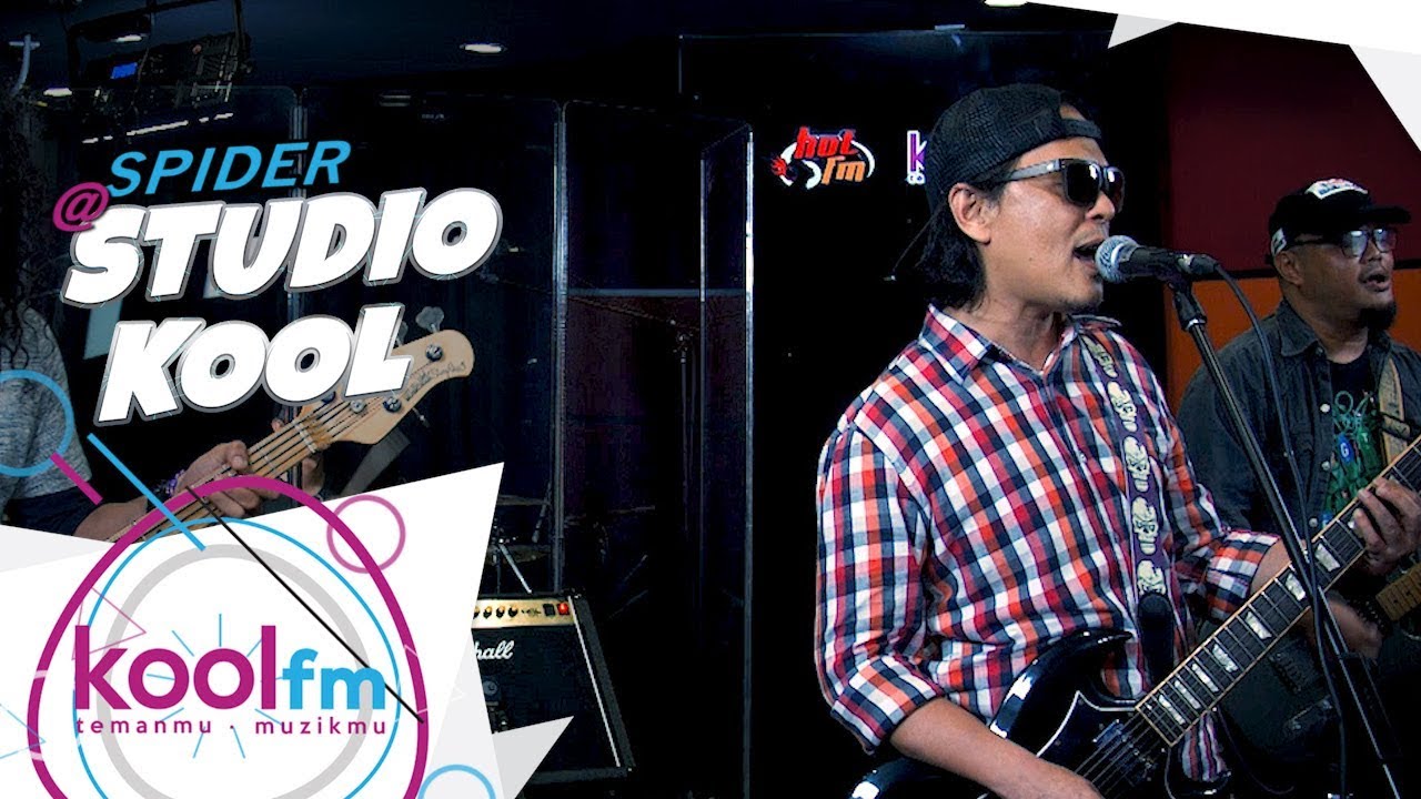 SPIDER - Telinga Ke Tulang (LIVE) - Studio Kool - YouTube