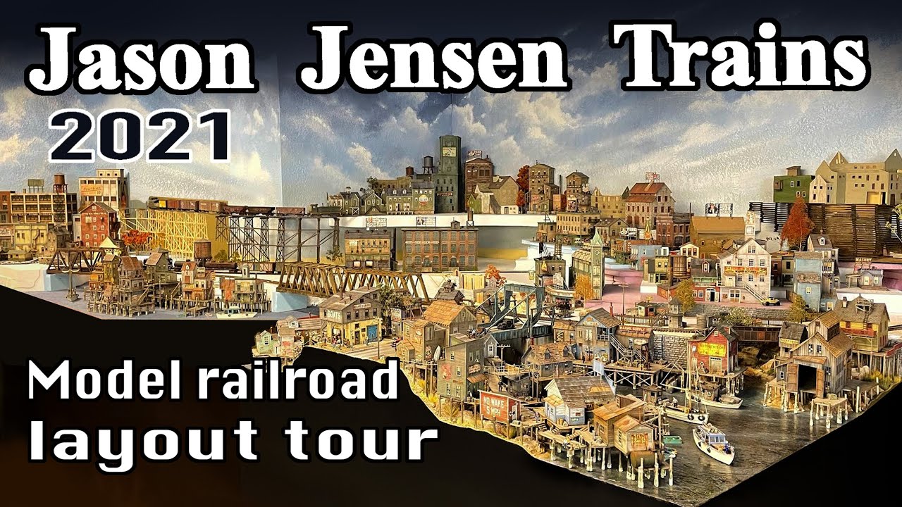 Model railroad layout tour! - YouTube