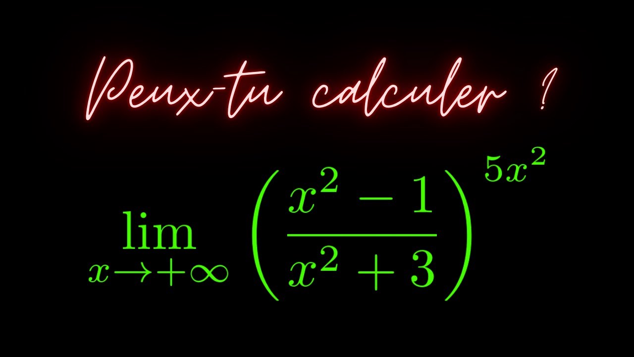 Règle de l'hôpital vs limites remarquables #challengingmathproblems # ...