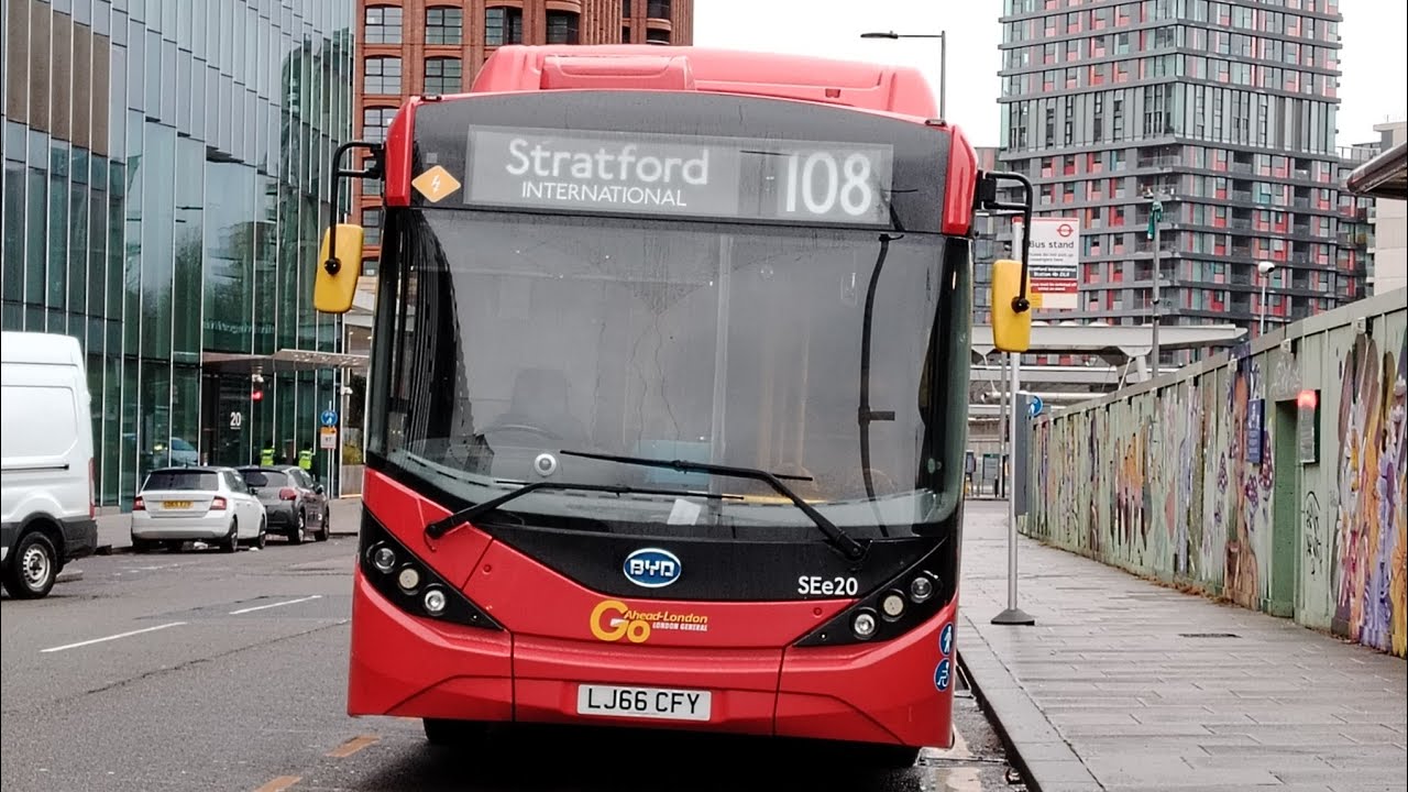 SEe20 having engine problems. Route 108's new Allocation. Ex Red Arrow ...