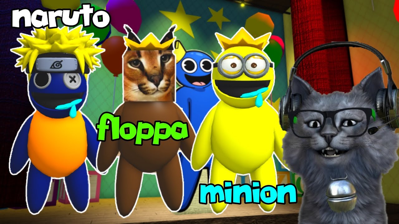 NARUTO DAN FLOPPA VERSI RAINBOW FRIENDS - Roblox Indonesia - Rainbow ...