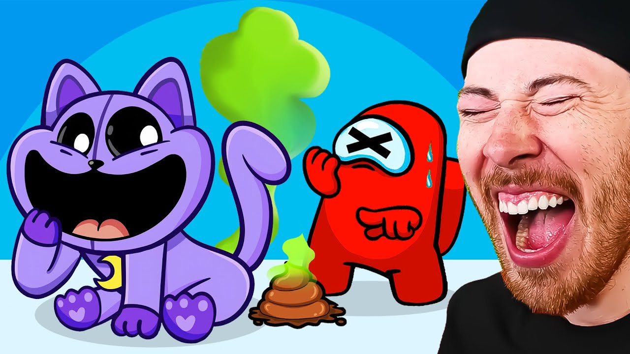 FUNNIEST Poppy Playtime Chapter 3 Animations (Among Us Funny) - YouTube