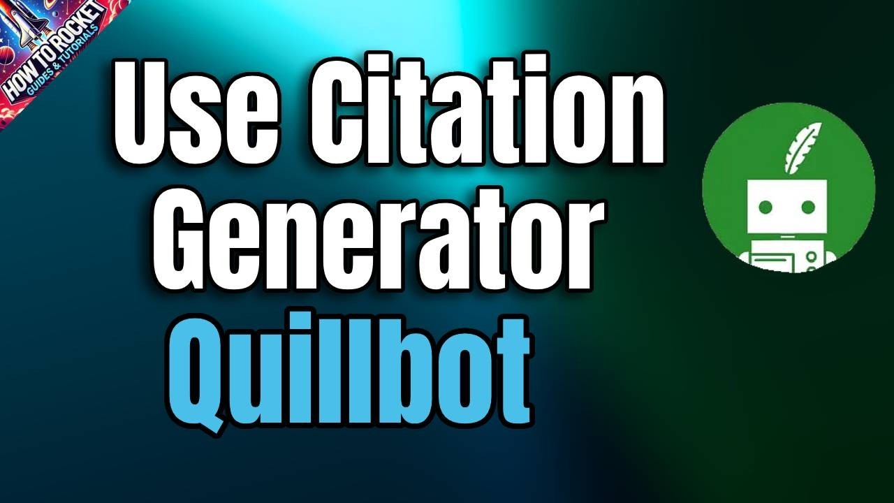 How to Use Citation Generator in Quillbot - YouTube