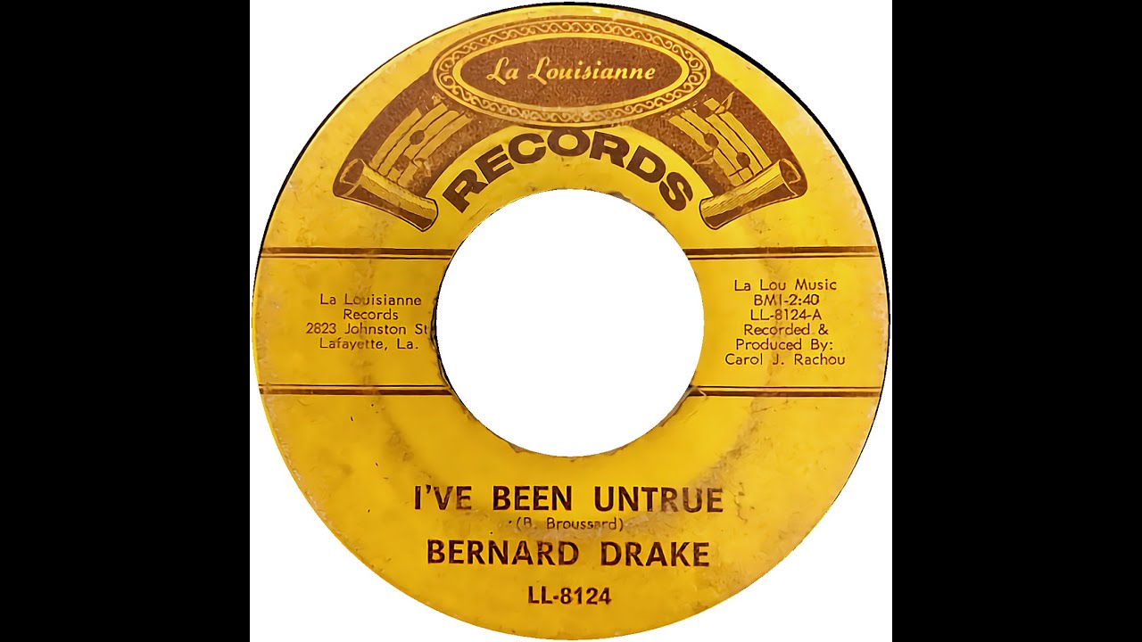 BERNARD DRAKE I'VE BEEN UNTRUE - YouTube