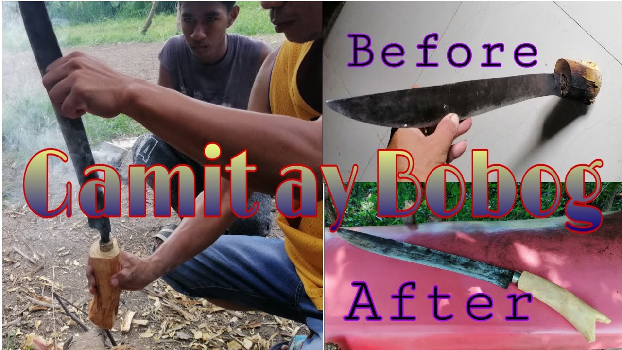 Paano Gumawa Ng Polohan Ng itak or gulok? - YouTube