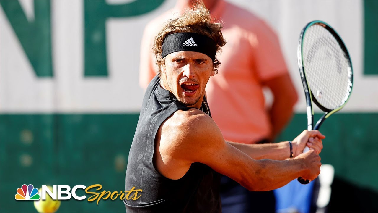 2022 French Open Round 3: Alexander Zverev vs. Brandon Nakashima ...