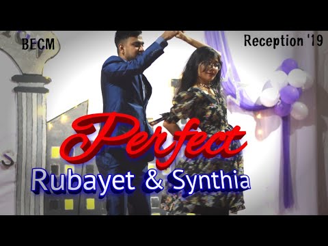 Perfect By Ed Sheeran | Dance Cover | Rubayet | Sinthiya | Duetto ...