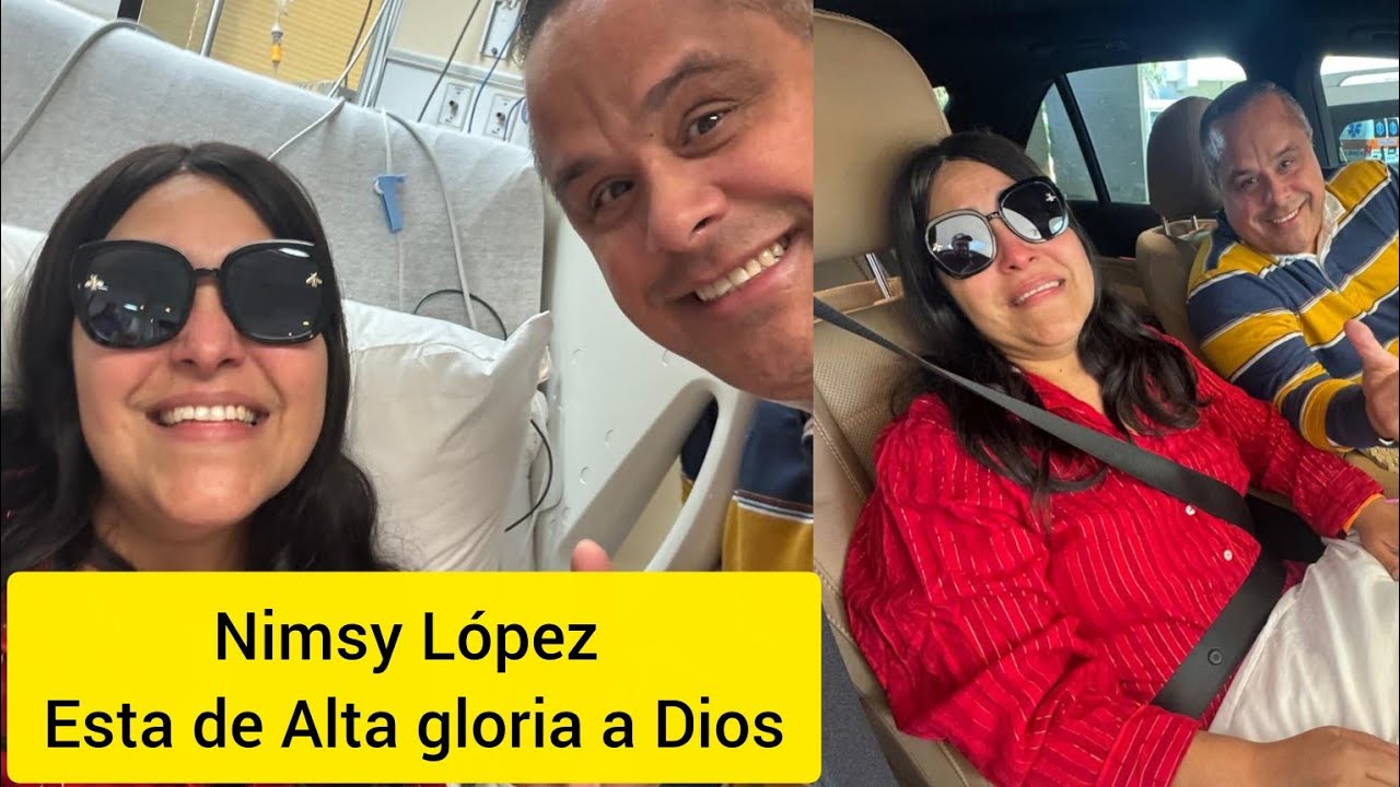 Nimsy López esta de alta y va de regreso a su casa - YouTube