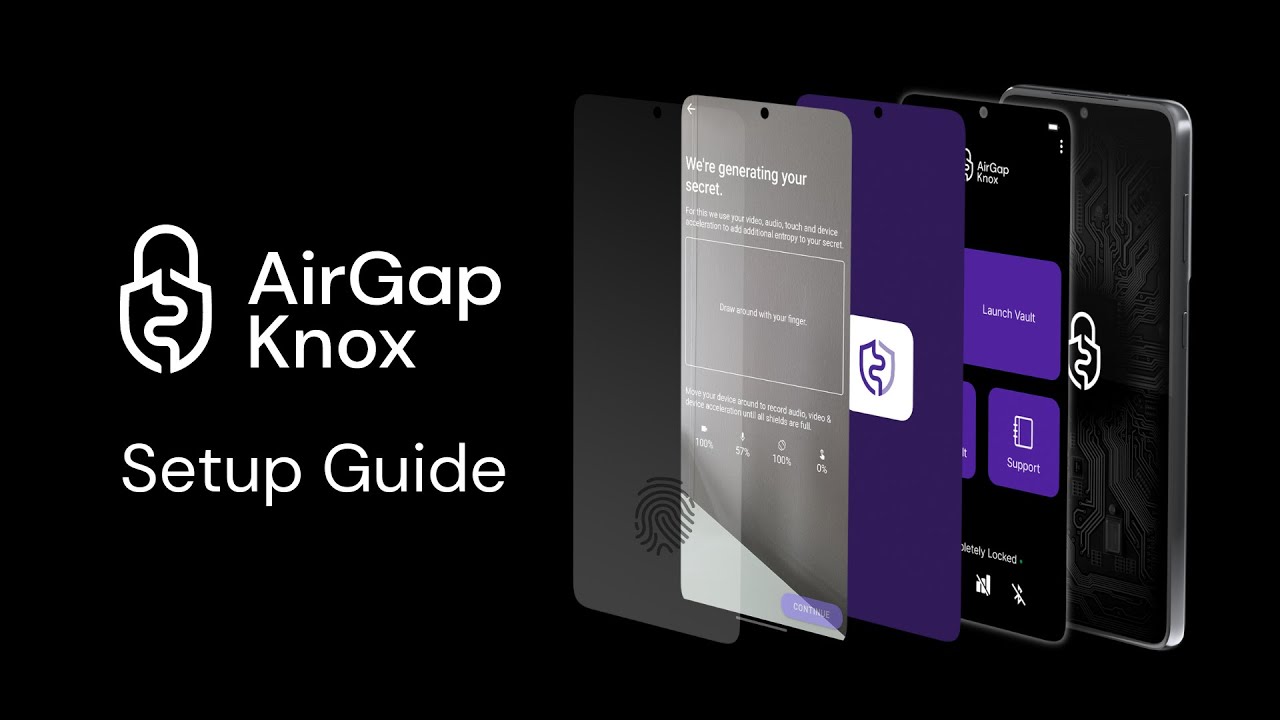 AirGap Knox setup guide - YouTube