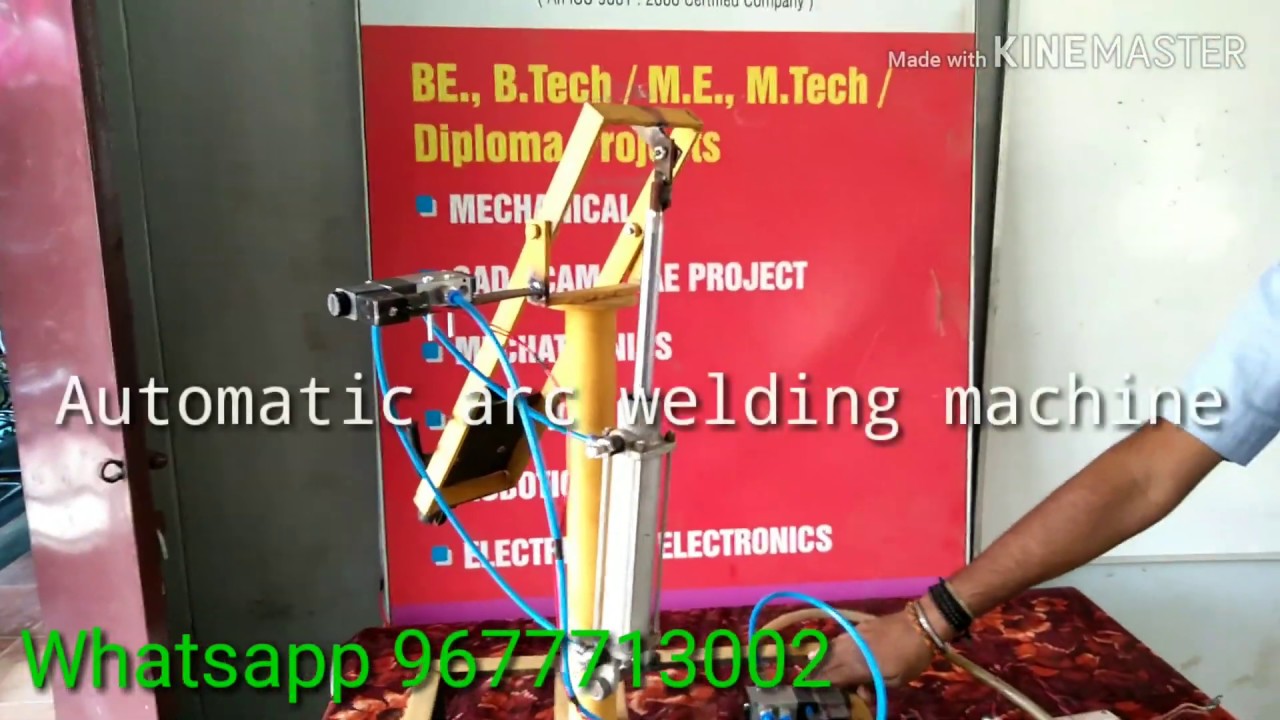 Automatic arc welding machine - YouTube
