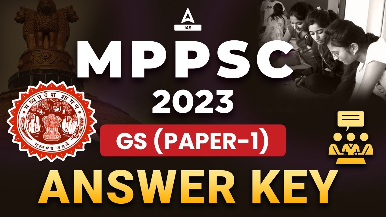 MPPSC Answer Key 2023 GS Paper 1 | MPPSC Answer Key 2022 Discussion - YouTube