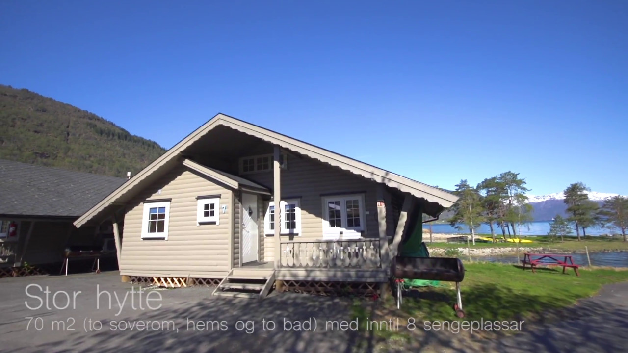 Stor hytte Mikkelparken Ferietun - YouTube