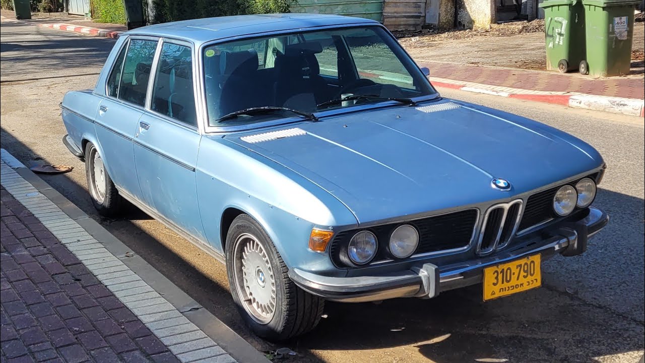 BMW 30 1972 on HaBrosh st. at Neve Yamin - YouTube