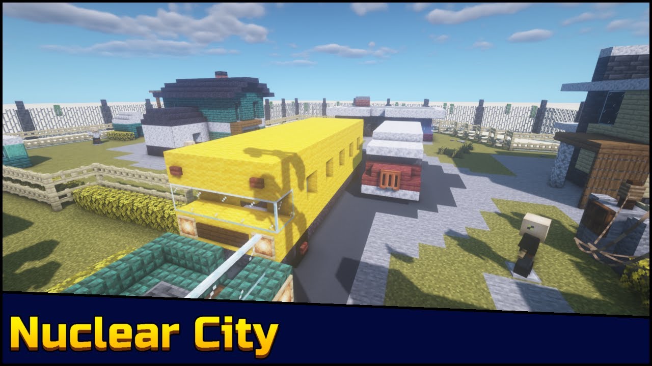 Pixel Gun 3D Nuclear City/Nuketown Map in Minecraft | Download - YouTube