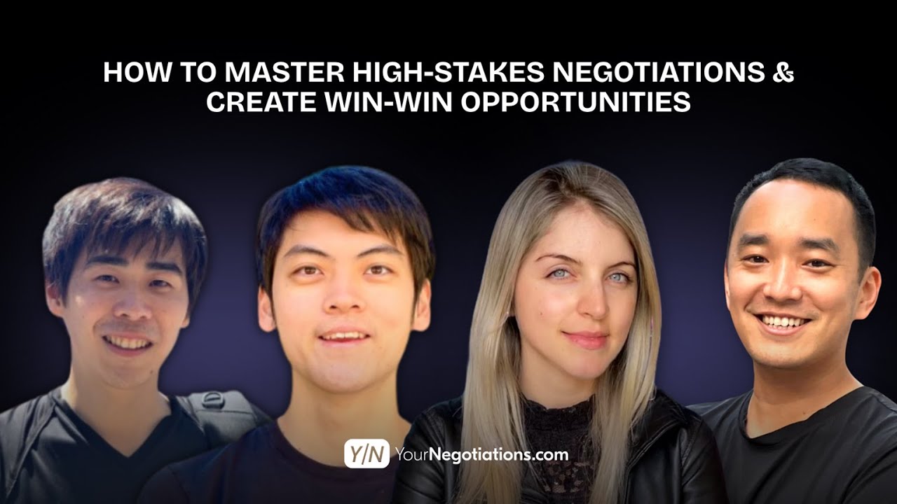 14. How to master high-stakes negotiations & create win-win ...