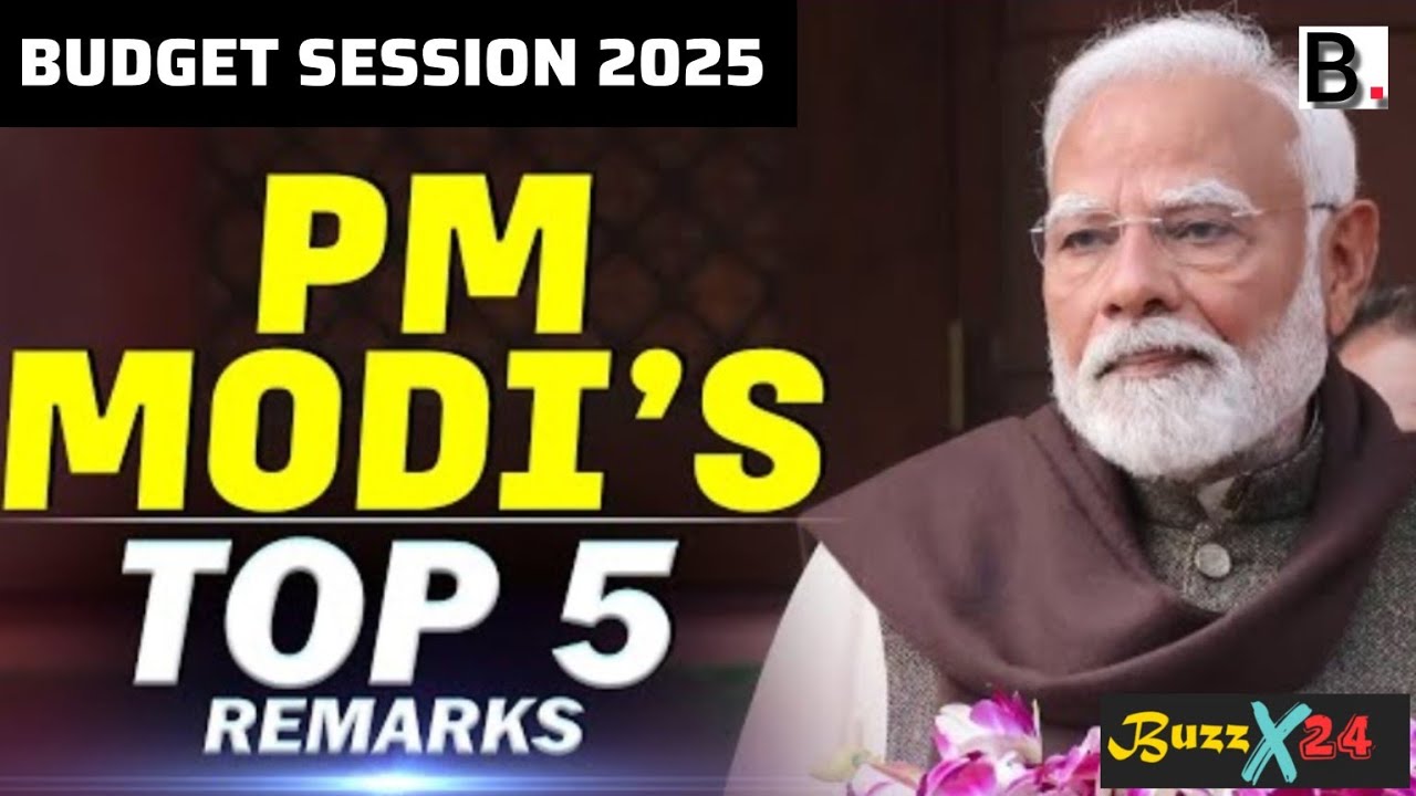 Budget Session 2025: PM Modi’s top 5 moments from opening remarks - YouTube