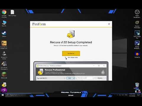 Tutorial Recuva Professional Edition Key Free Full Download - YouTube