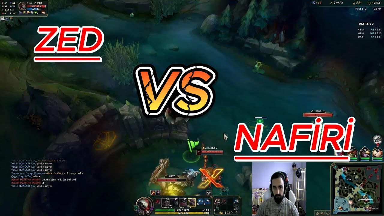 ZED VS NAFİİRİ BALGAM ELO - YouTube
