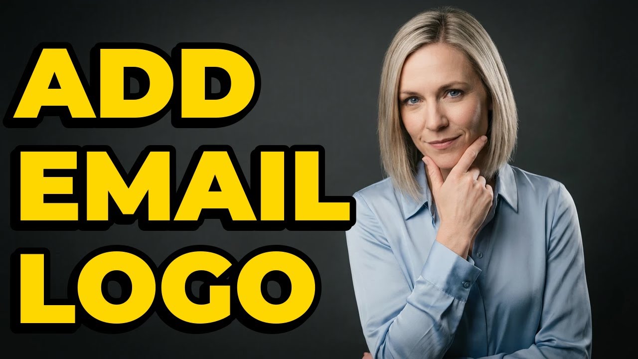 Can I Include A Logo In My Professional Email Signature? - YouTube