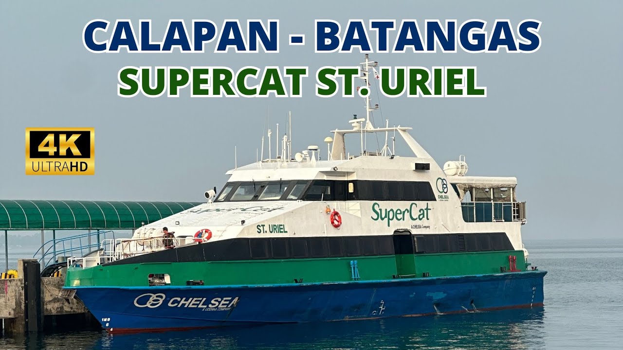 Calapan to Batangas | SuperCat St. Uriel | FastCraft - YouTube