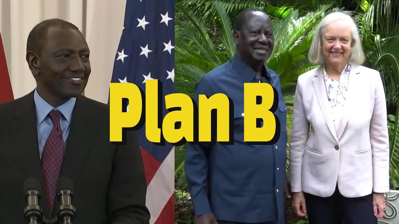 Pres RUTO and ODINGA and MEG WHITMAN? IS PLAN B IN EFFECT? - YouTube